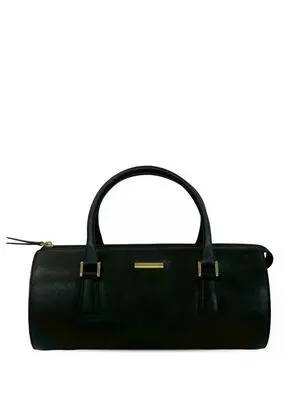 Burberry 1990-2000 Calf Leather Handbag - Black