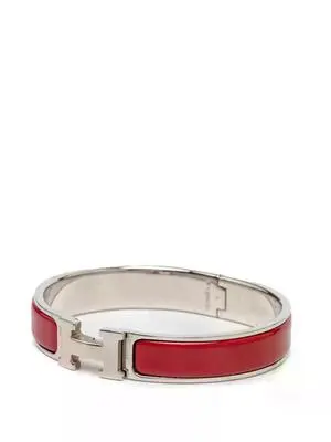 Hermès Enamel Clasp Bracelet