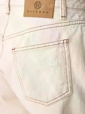 HAVEONE Distressed Frayed Shorts