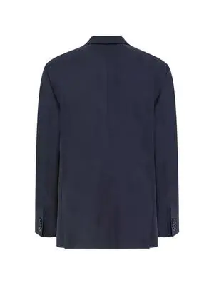 SEVEN GAUGE Double-breasted Peak-lapel Blazer