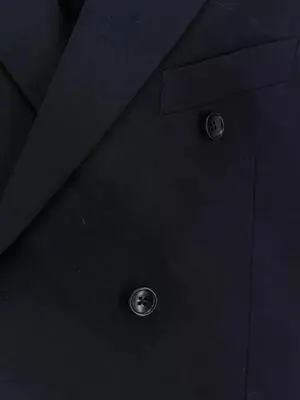 SEVEN GAUGE Double-breasted Peak-lapel Blazer
