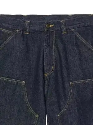 Carhartt Work In Progress Double Knee Denim Shorts