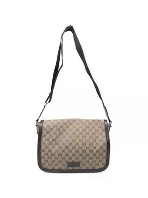 Gucci Gg Monogram Messenger Bag
