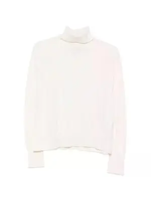 SEMICOUTURE Drop-shoulder Sweater - Neutrals