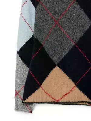 SEMICOUTURE Argyle-pattern Sweater