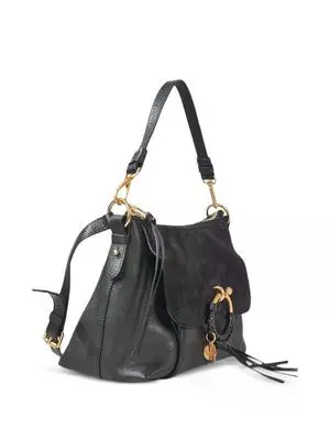 See By Chloé Joan Hobo Leather Shoulder Bag - Black