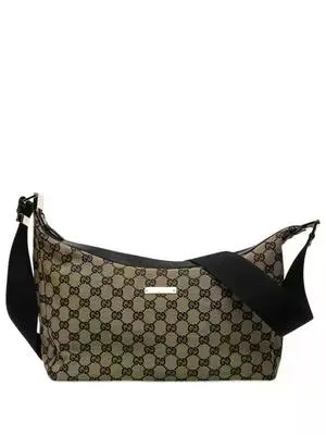 Gucci 2000-2015 Gg Canvas Crossbody Bag - Neutrals