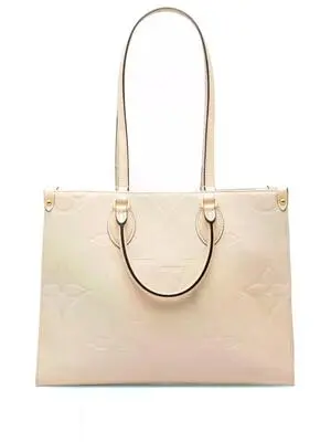 LOUIS VUITTON 2021-2026 Monogram Empreinte Onthego Mm Satchel - Brown