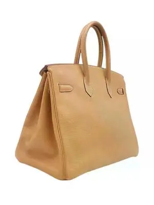 Hermès 2006 Togo Birkin Retourne 35 Handbag - Brown