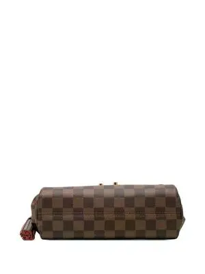 LOUIS VUITTON 2019 Damier Ebene Croisette Satchel - Brown