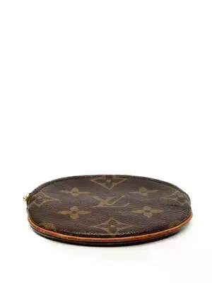 LOUIS VUITTON 2004 Monogram Porte Monnaie Round Coin Pouch