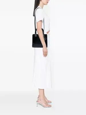 Dior 2013 Medium Patent Lady Satchel - Black