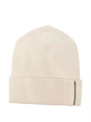 Brunello Cucinelli Monili-embellished Beanie Hat