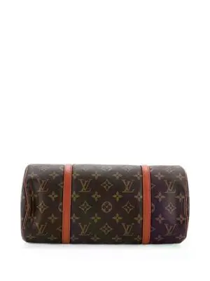 LOUIS VUITTON Papillon Handbag Monogram Canvas 30 Shoulder Bag - Brown