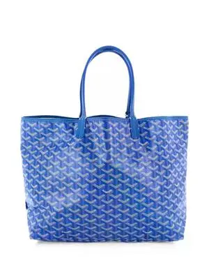 Goyard Saint Louis Coated Canvas Pm Tote Bag - Blue
