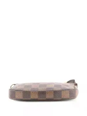 LOUIS VUITTON Pochette Accessories Damier Mini Clutch Bag