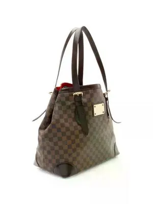 LOUIS VUITTON Damier Ebene Hampstead Gm Tote Bag