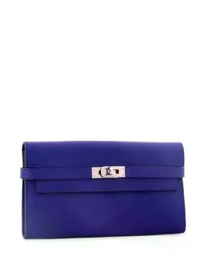 Hermès Kelly Wallet Epsom Long Small Wallets