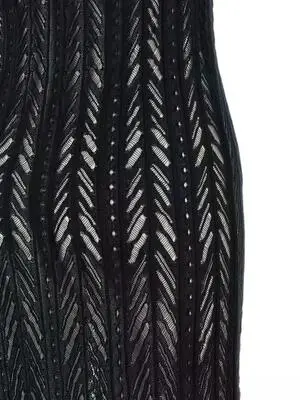 ANTONINO VALENTI Capri Herringbone-knit Maxi Dress