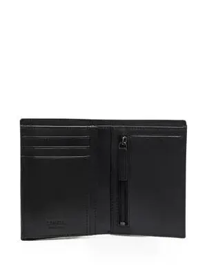 LANCEL Leon Monogram-embossed Leather Wallet