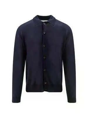 SEVEN GAUGE Button-fastening Long-sleeve Cardigan