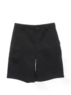 Gucci Logo Pattern Denim Shorts