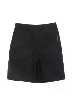 Gucci Monogrammed Denim Shorts