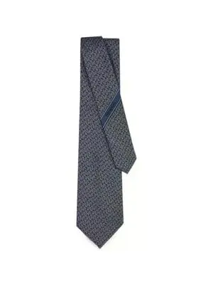 FERRAGAMO Gancini Jacquard Tie