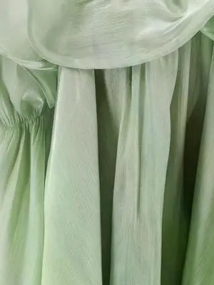 ACTUALEE Ruffled Flared Mini Dress