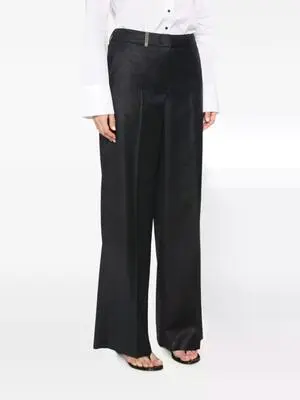 Peserico Shimmering Wide-leg Trousers