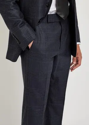 TOM FORD Houndstooth Wool Trousers