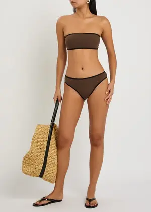 TOTEME Contrast-trim Bikini Briefs