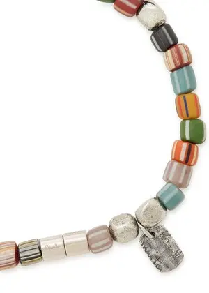 Paul Smith Striped Beaded Bracelet