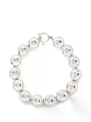 UNCOMMON MATTERS Torus T-bar-fastening Bracelet - Silver