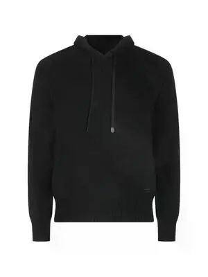 TOM FORD Drawstring Hoodie - Black