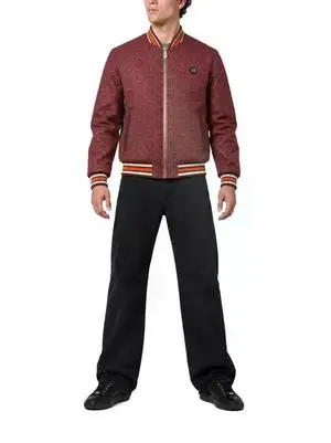 Philipp Plein Monogram-print Bomber Jacket