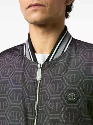 Philipp Plein Monogram-print Bomber Jacket