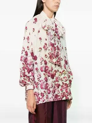 F.R.S FOR RESTLESS SLEEPERS Floral-print Blouse