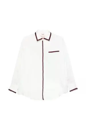 F.R.S FOR RESTLESS SLEEPERS Chest-pocket Shirt - White