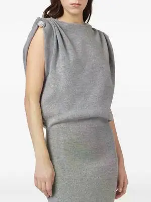 Giuseppe Di Morabito Embellished Knitted Midi Dress