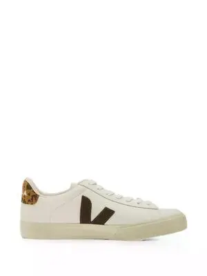 VEJA Campo Leather White Camel Wild Country Sneakers - Neutrals