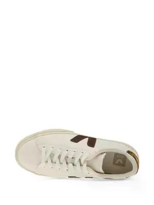 VEJA Campo Leather White Camel Wild Country Sneakers - Neutrals