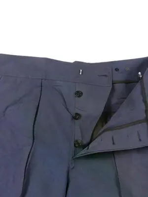 Dior Navy Cotton Cargo Trousers