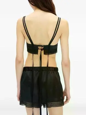 ANN DEMEULEMEESTER Xaja Lace-trim Bralette