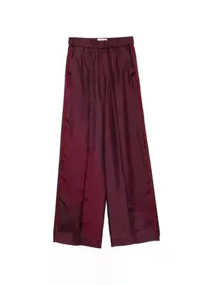 F.R.S FOR RESTLESS SLEEPERS Elasticated-waistband Palazzo Pants - Red