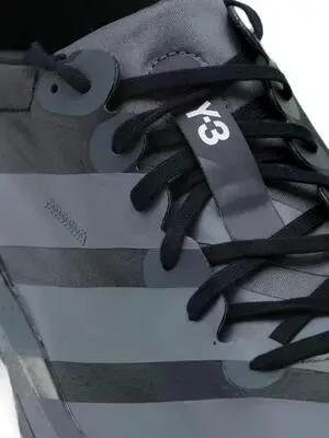 Y3 Signature-print Sneakers