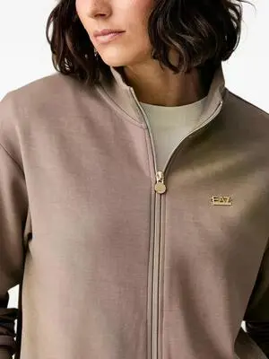 EA7 Logo-plaque Zip-up Track Jacket