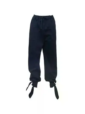 N°21 Tie-fastening Drawstring Cargo Pants