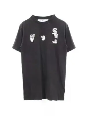 Off-White X Mlb 2010s Logo-print T-shirt - Black