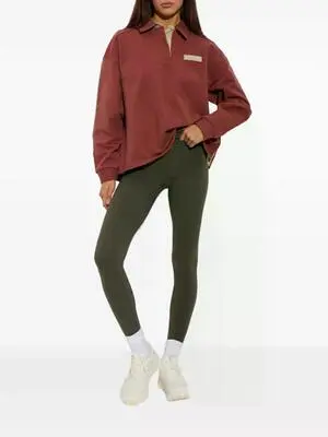 RETHINKIT STUDIOS Logo Patch Polo Shirt - Red